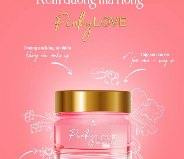 Kem dưỡng má hồng Pinky Love